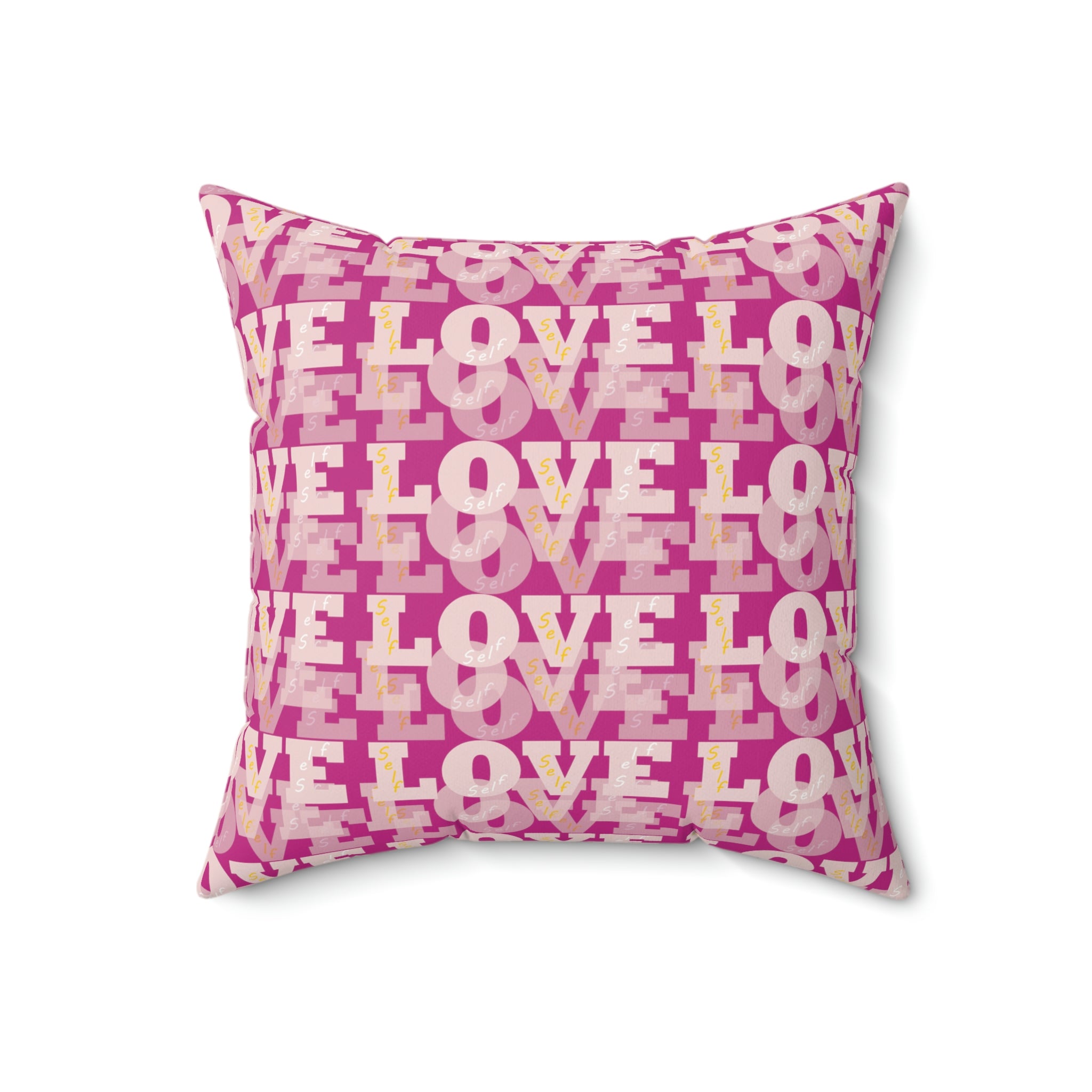Self Love Pink Pillow – nubiantadesigns